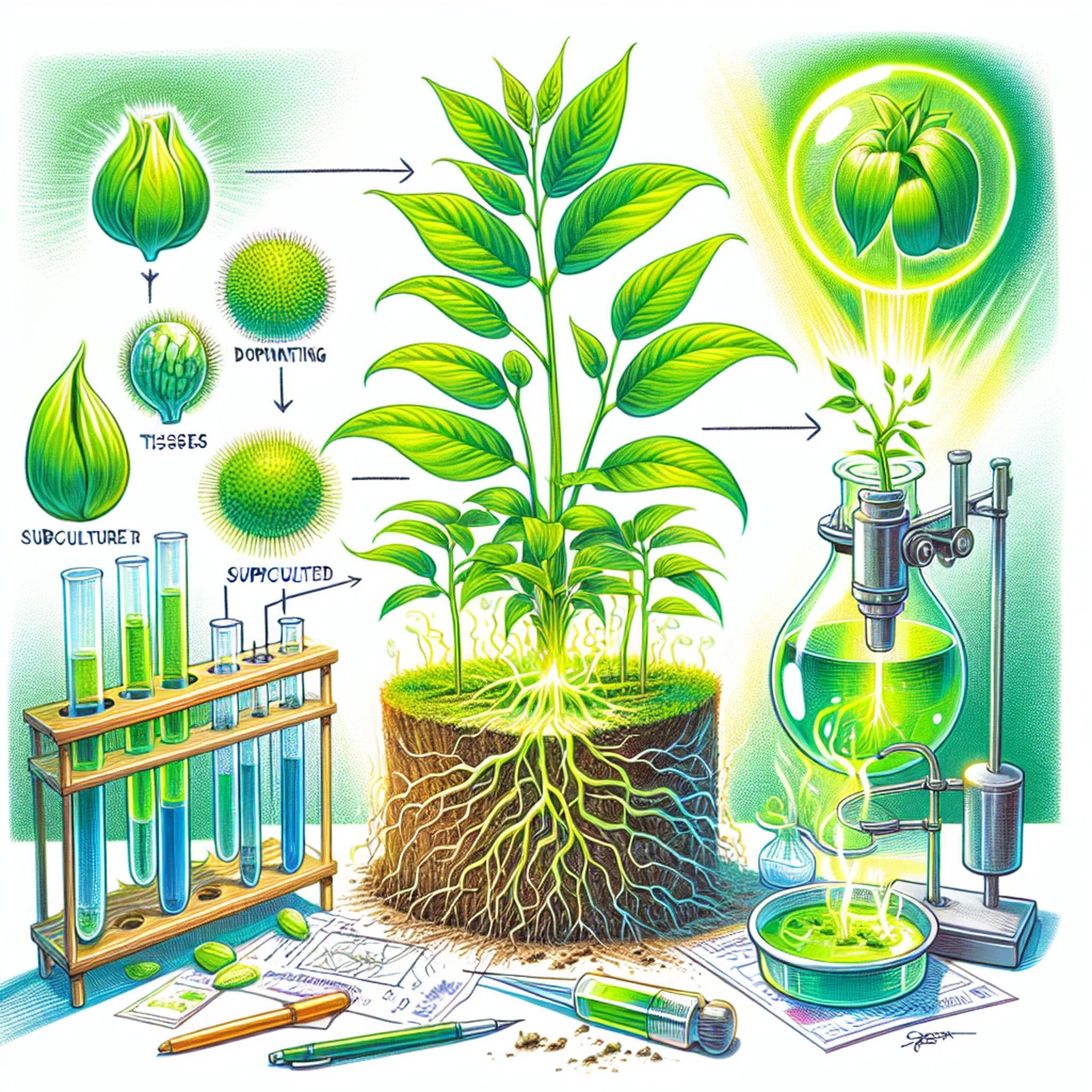 Explantation in der Pflanzenvermehrung - Jakob Iebed | story.one