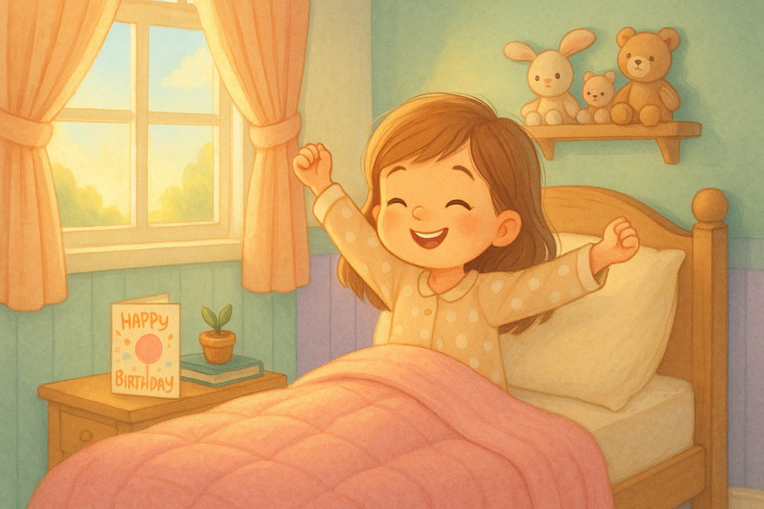 The magical Birthday Morning - Esther Jay | story.one